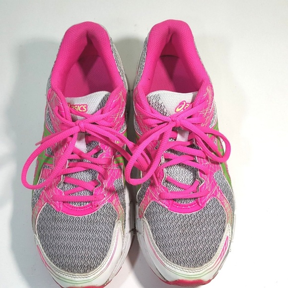 Asics | Shoes | Asics Gelexcite 2 Womens Running Shoes White Pin | Poshmark